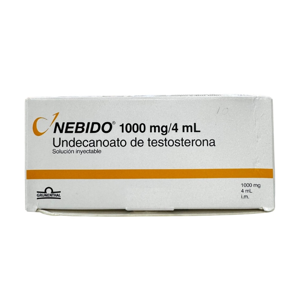 NEBIDO 1000 MG/4 ML GRUNENTHAL | Tu Farmacia Actual NEBIDO 1000 MG/4 ML GRUNENTHAL | Tu Farmacia Actual